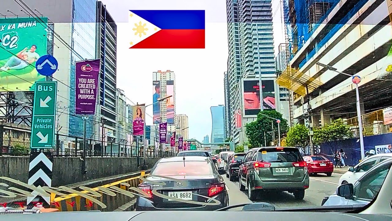 DRIVING FROM NAIA TERMINAL 3 ARRIVAL TO EDSA SHAW BLVD - YouTube