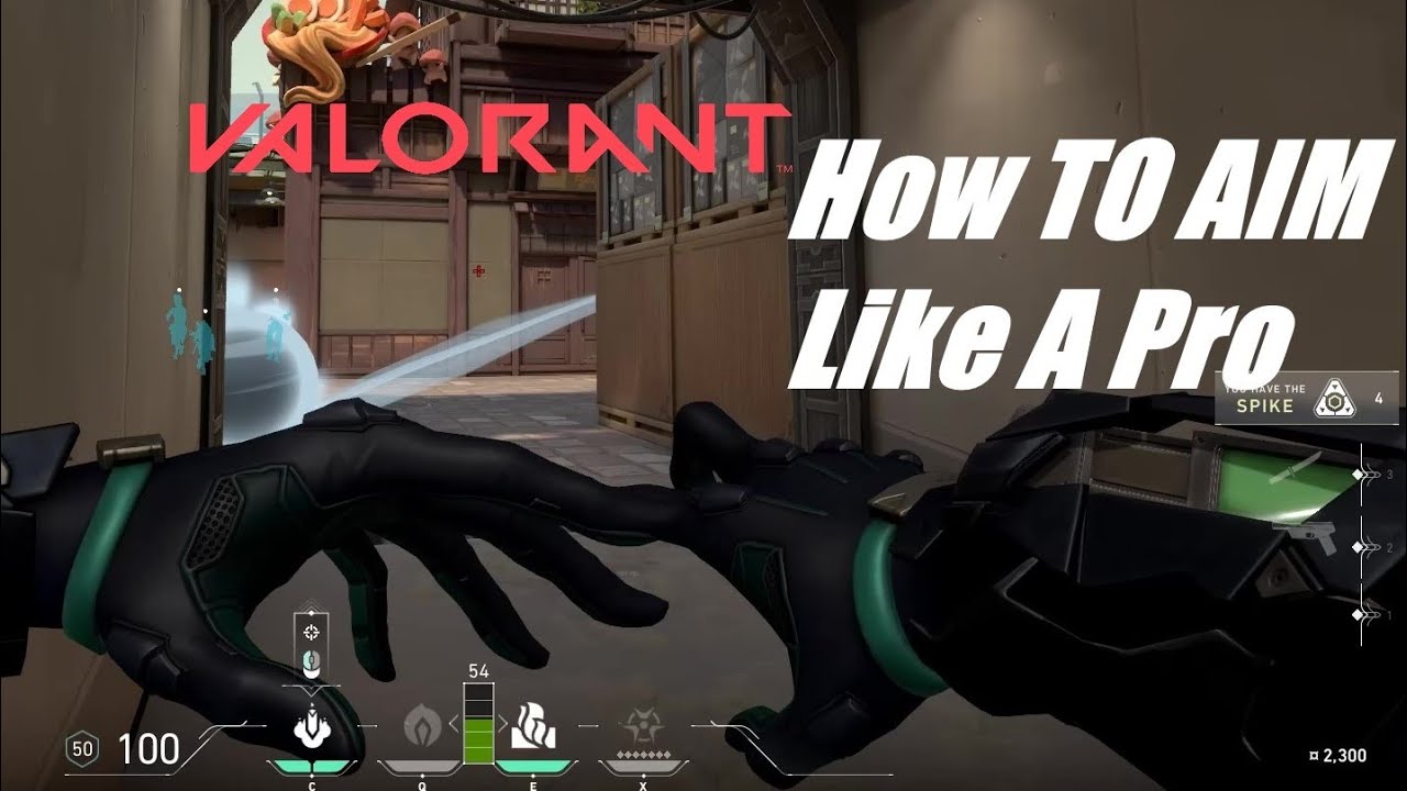 Valorant How To Aim Like A Pro - YouTube