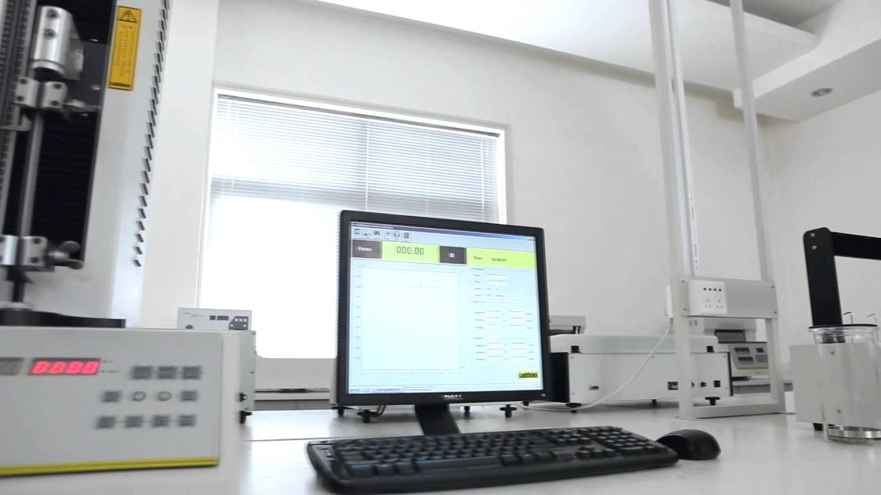 Tensile Tester XLW - B from Labthink - YouTube