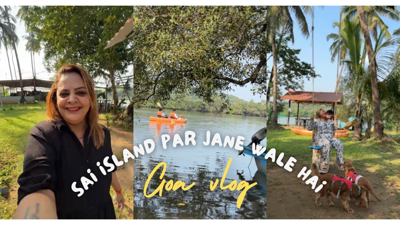 Sai Island Adventure / Kayaking with Ori & Ziva / Pravina Rathod Vlog ...
