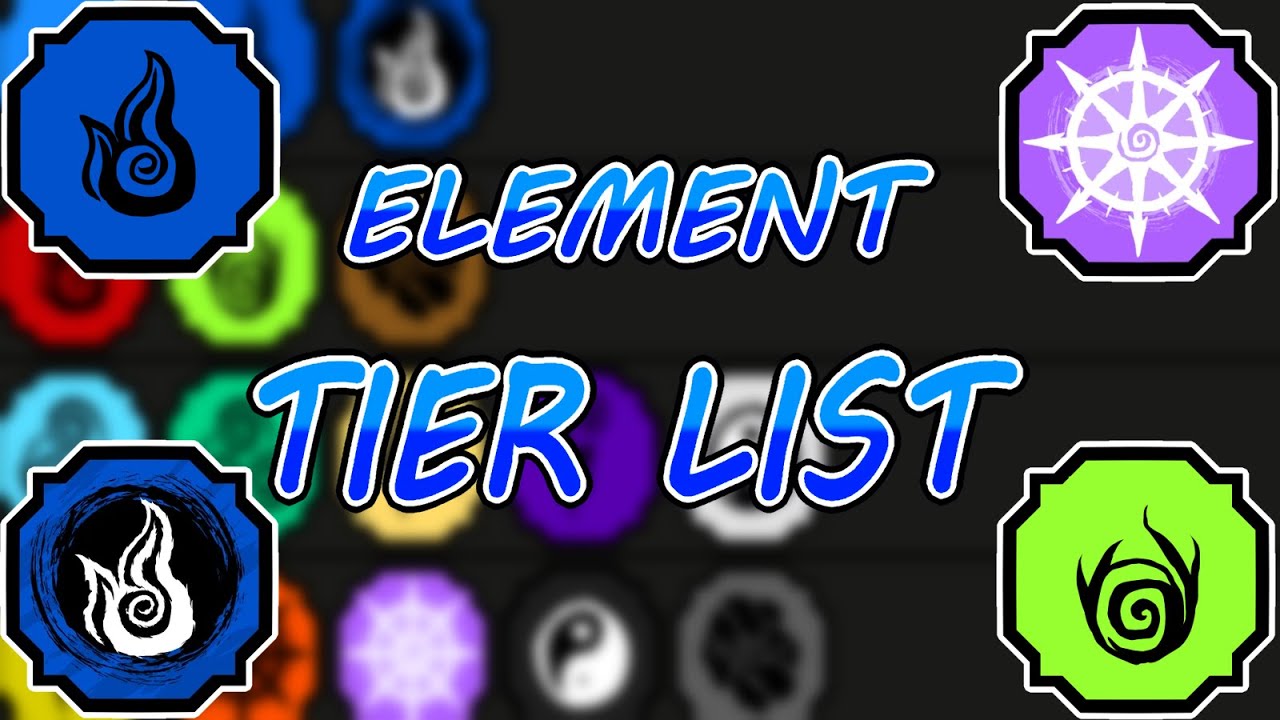 (REMASTERS!) ELEMENT TIER LIST - YouTube