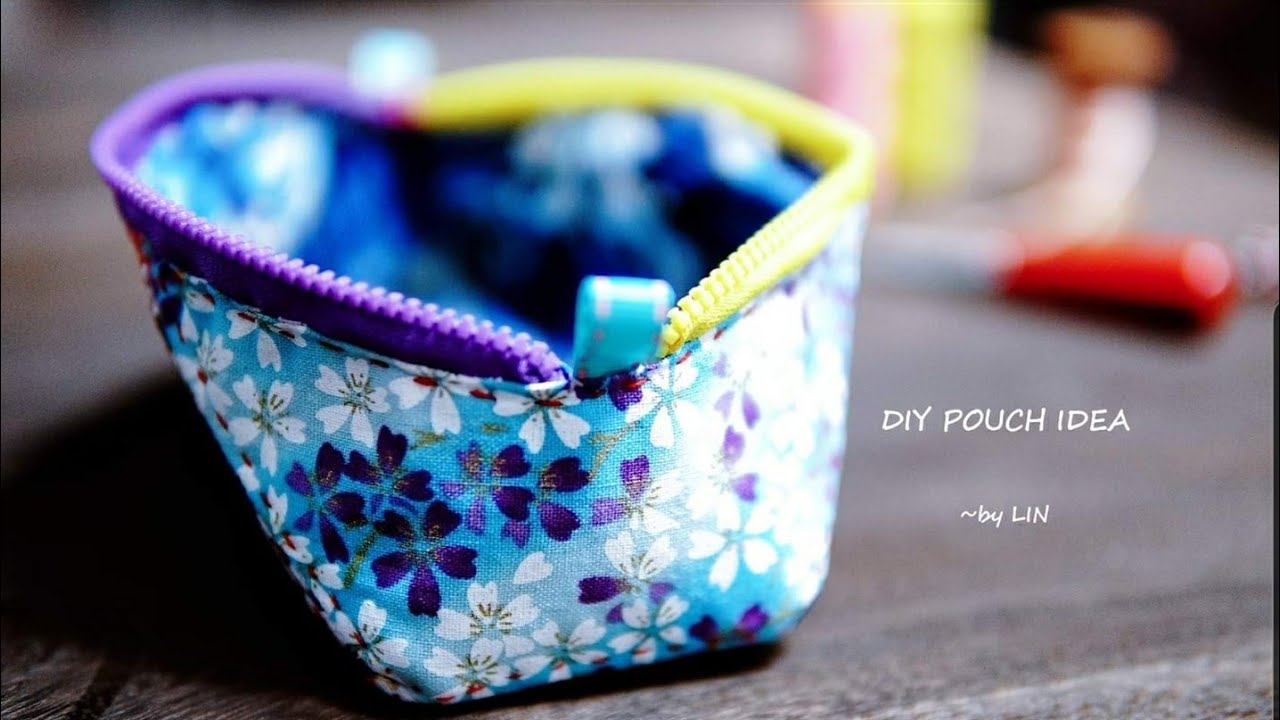 Multi Purpose Storage Pouch / pouch tutorial / かわいい収納袋の作り方 / 万用收纳包教学 ...