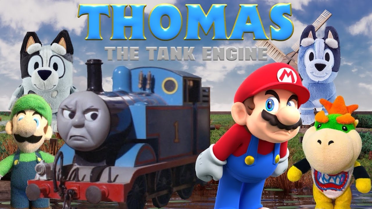 Super Bluey Party: Thomas The Tank Engine - YouTube