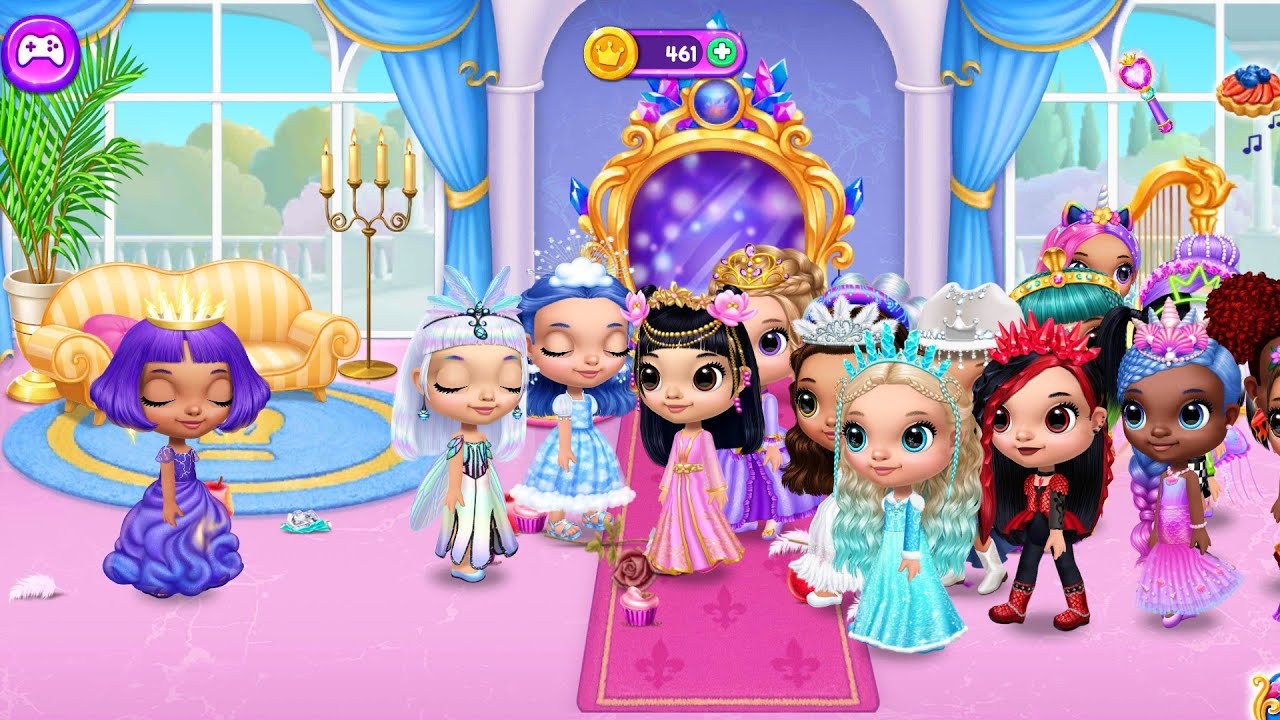 Princess Enchanted Castle New 3 Cute Princess Update - YouTube