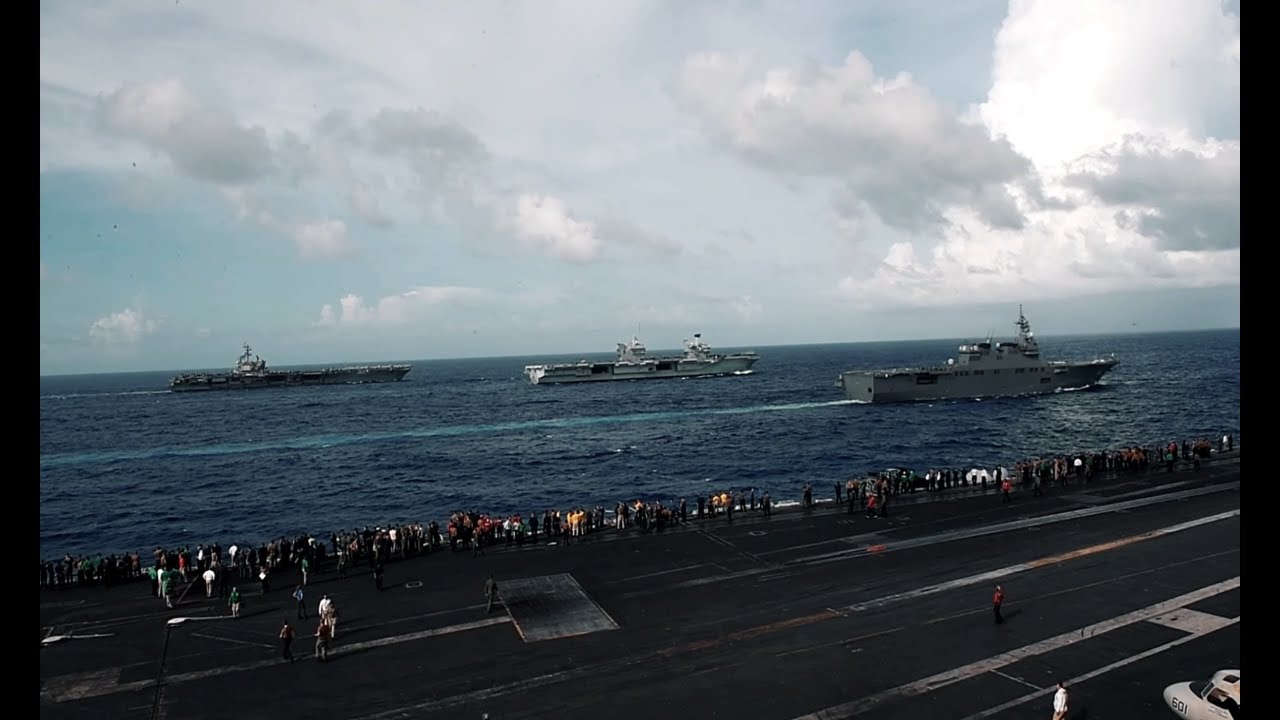 USS Carl Vinson (CVN 70) Conducts Multiple Carrier Strike Group ...