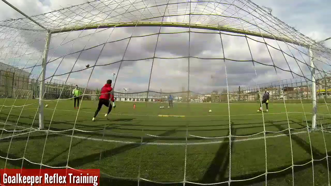 KALECİ REFLEKS ÇALIŞMA | Goalkeeper Reflex Training - YouTube