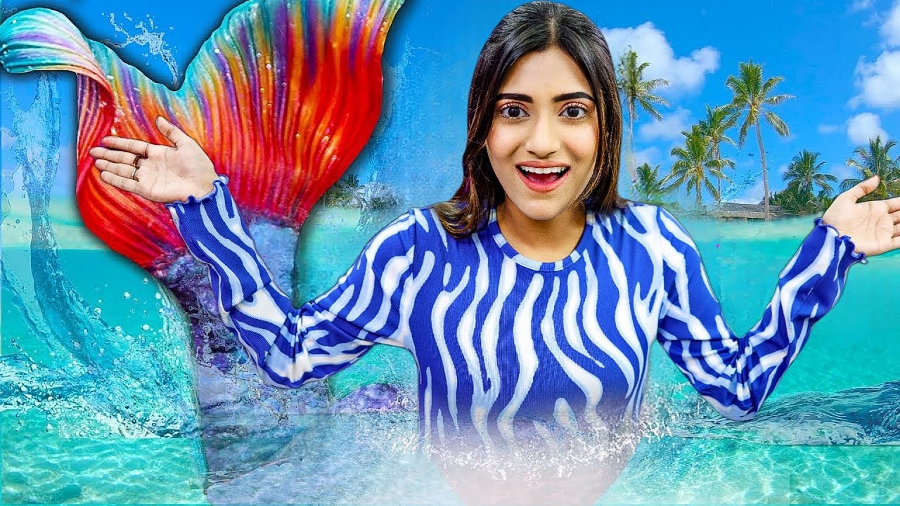 Living In A Mermaid World 🧜‍♀️ | SAMREEN ALI - YouTube