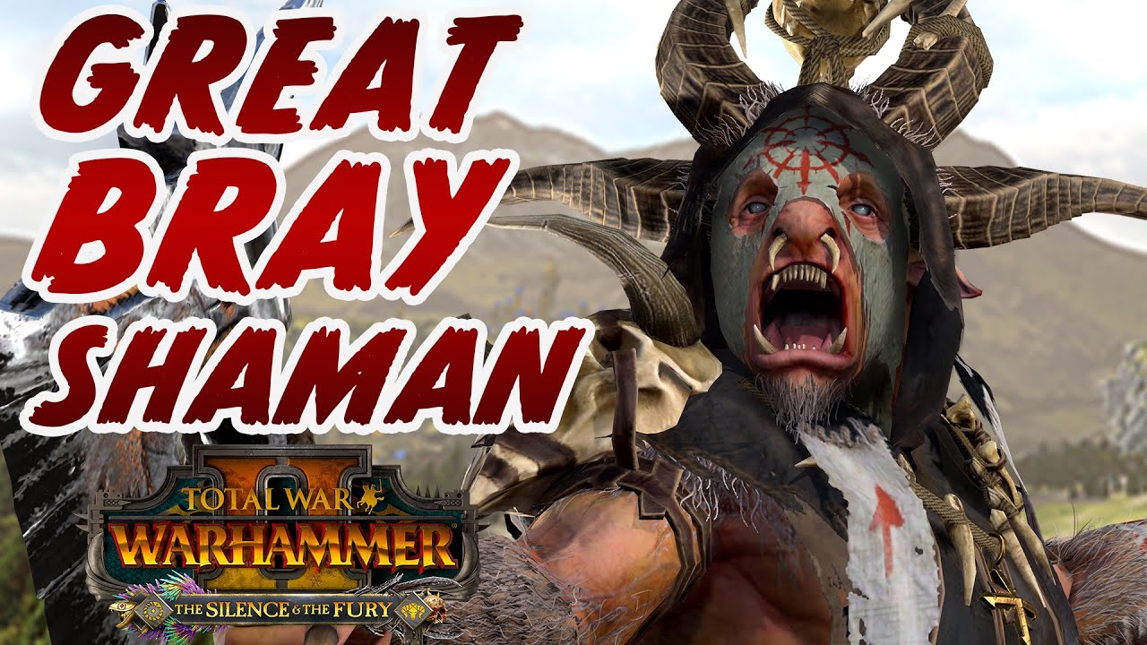 NEW LORD: Great Bray Shaman - Beastmen 2xCast // Total War: WARHAMMER ...