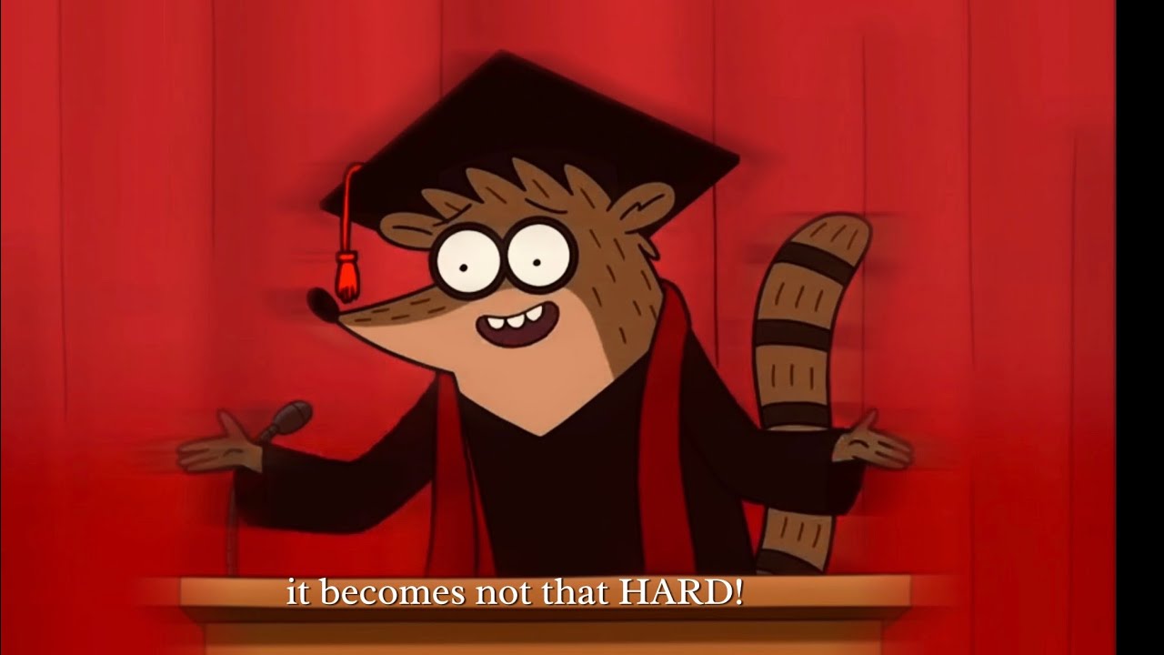 Rigby’s Grad Speech | edit - YouTube