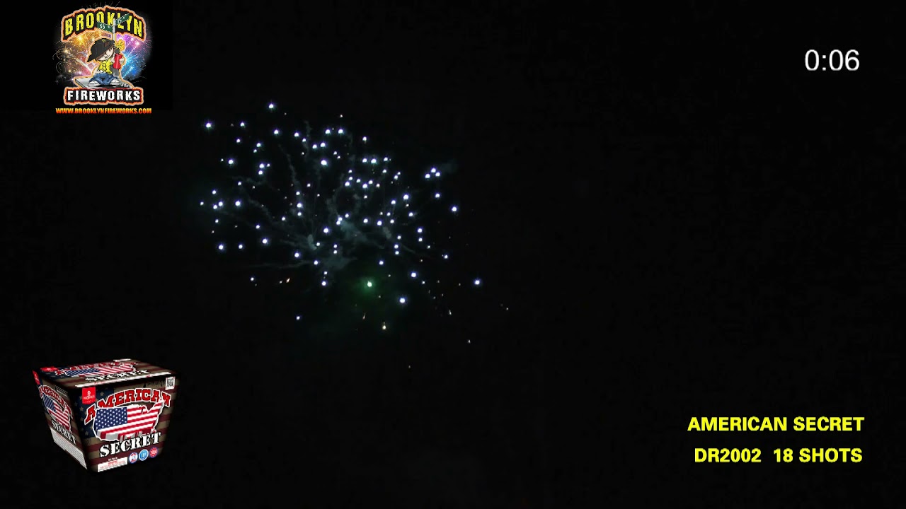 American Secret Firework by Mandarin Fireworks DR2002 - YouTube
