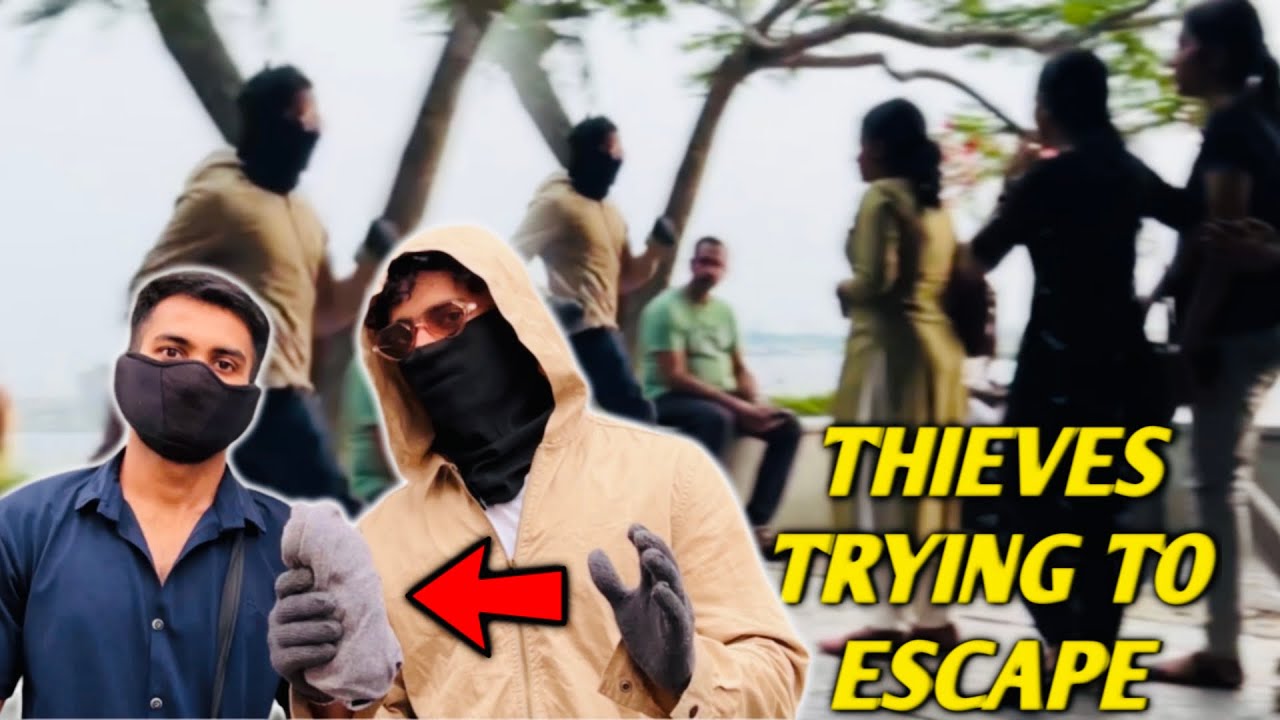 Thieves trying to escape PRANK!🔥 - YouTube