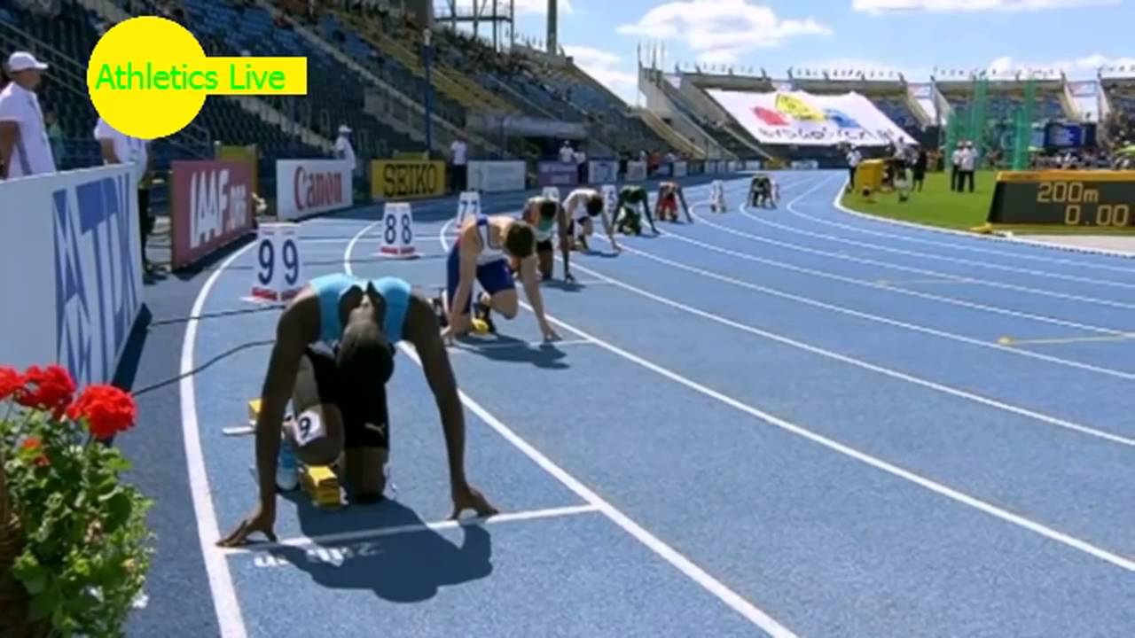 97 Ryan Gorman 200m H2 Men's HD World U20 Championships Bydgoszcz 2016 ...