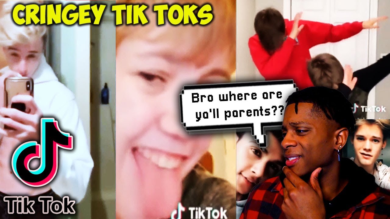PLEASE MAKE IT STOP!...REACTING TO CRINGEY TIK TOKS - YouTube
