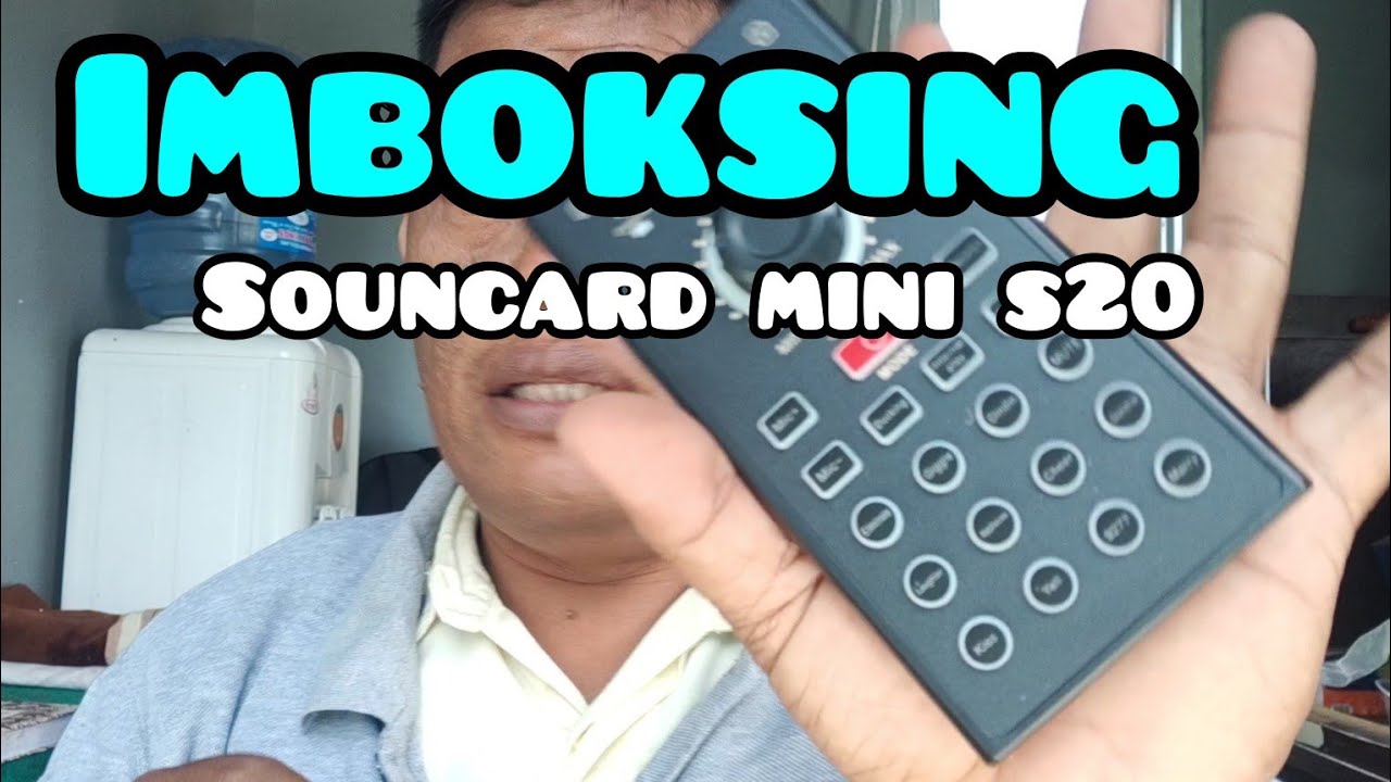 IMBOX SOUNCARD Bokyo mini S20 - YouTube