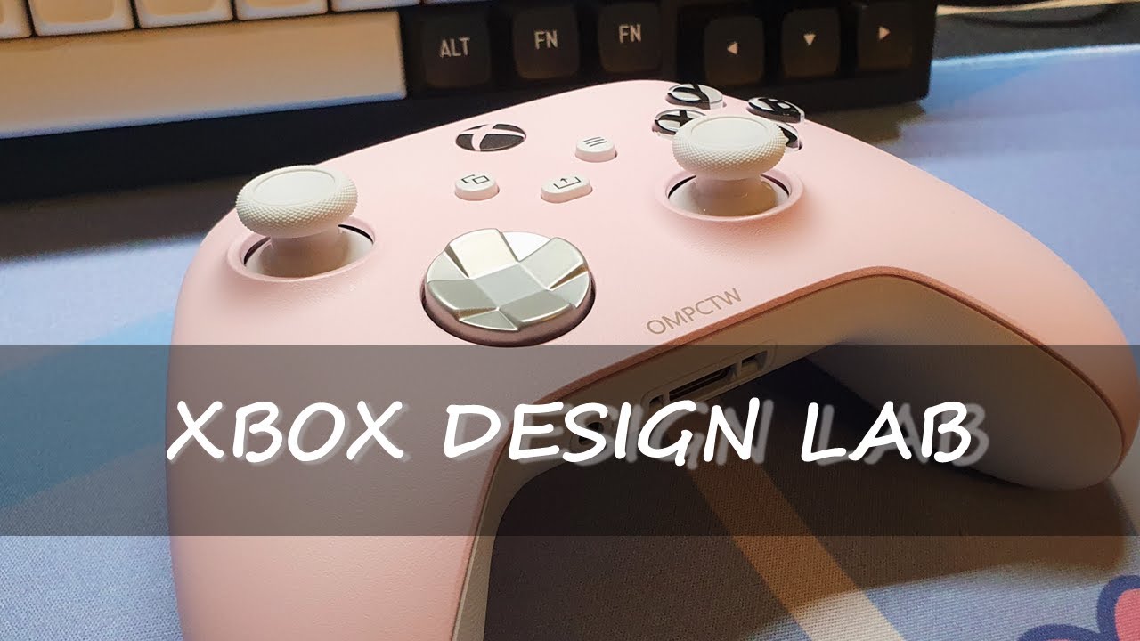 [搞開箱]XBOX DESIGN LAB 隨意體驗心得丨客製化你專屬的手把丨粉色就是騷 - YouTube