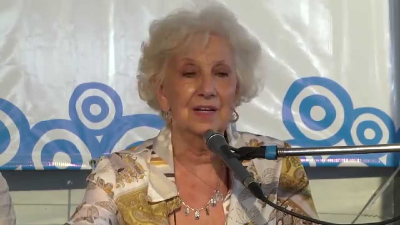 Charla de Estela de Carlotto - Franco Vitali - Carlos Pisoni - Fernanda ...