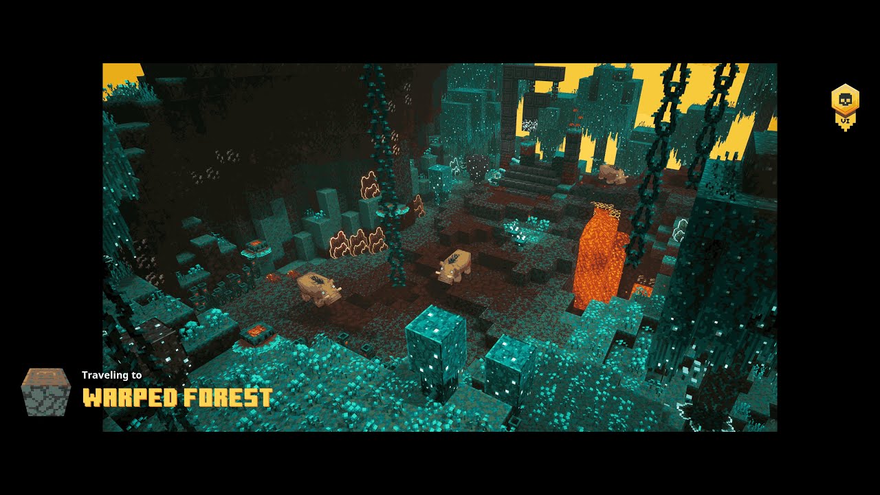 Warped Forest - Minecraft Dungeons - YouTube