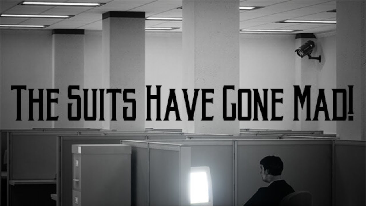 The suits have gone mad. - YouTube