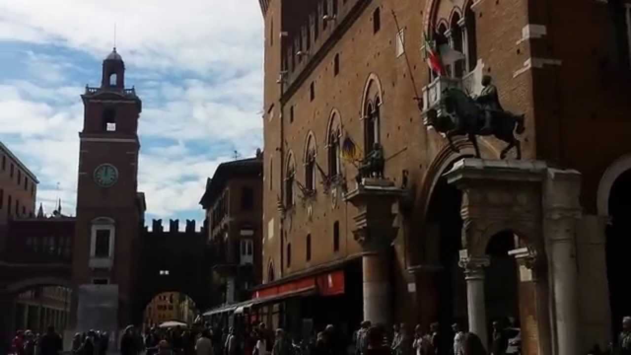 Il centro storico di Ferrara - YouTube