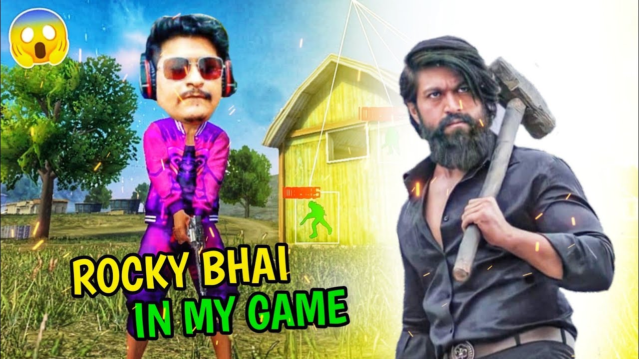 Rocky Bhai in My Game 😱 Free Fire Funny Moments 😂 - YouTube
