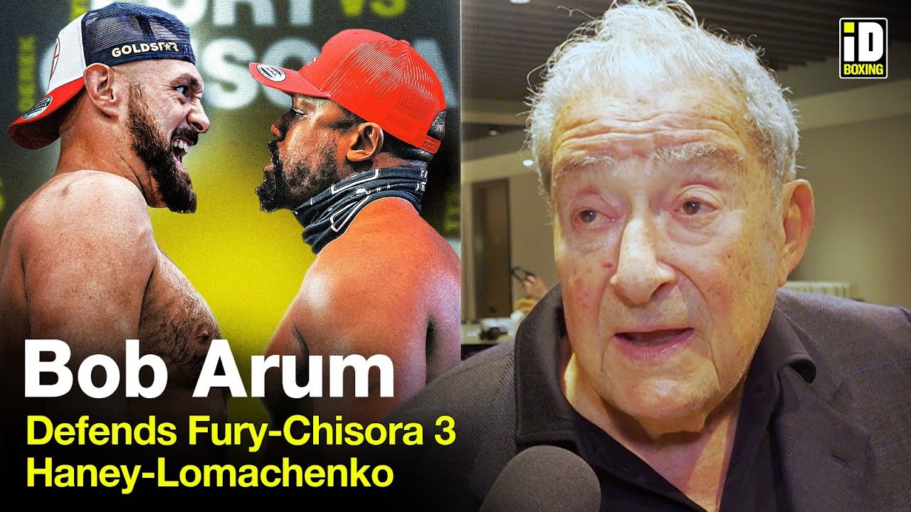 "Eddie Hearn Wouldn't Co-Operate!" - Bob Arum Defends Fury-Chisora 3 ...