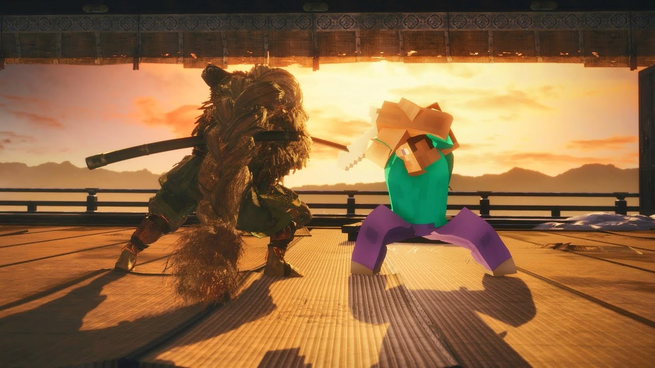 [Sekiro × Minecraft]Minecraft HUD on Sekiro? Daddy issues on the Ashina ...
