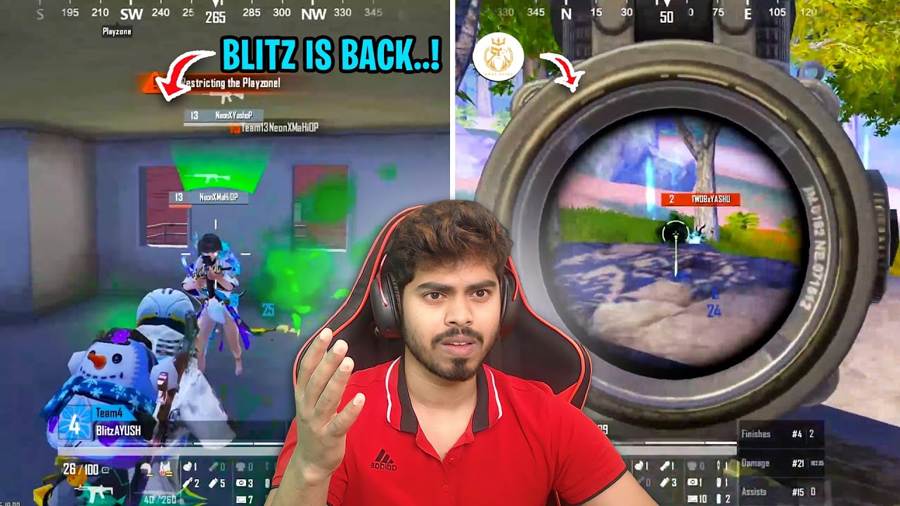 BLITZ ESPORTS IS BACK!! | GDR DOMINATION | BGIS ROUND 04 Day 3 - YouTube