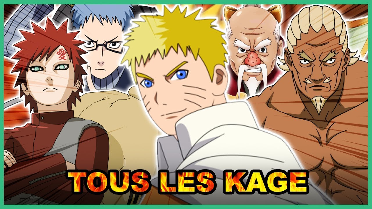Les 27 Kage et leurs Pouvoirs Expliqués ! (Naruto - Boruto) - YouTube