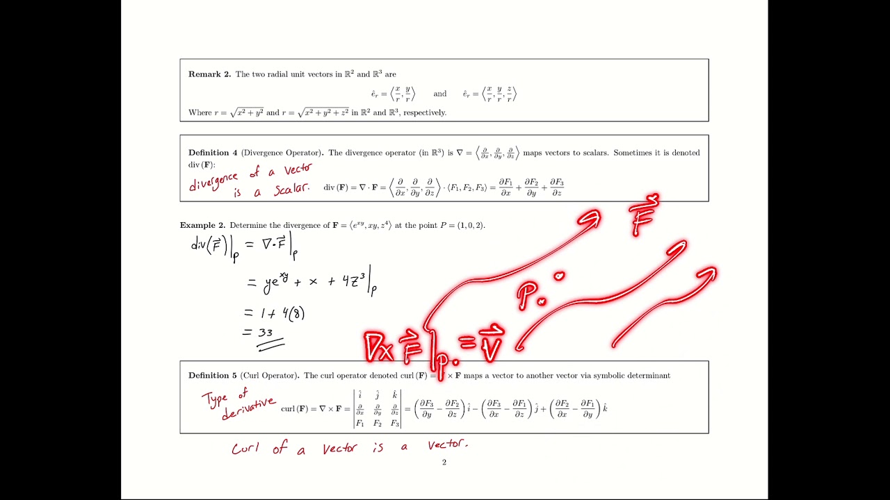 Vector Fields - What is Curl & Example 3 - YouTube