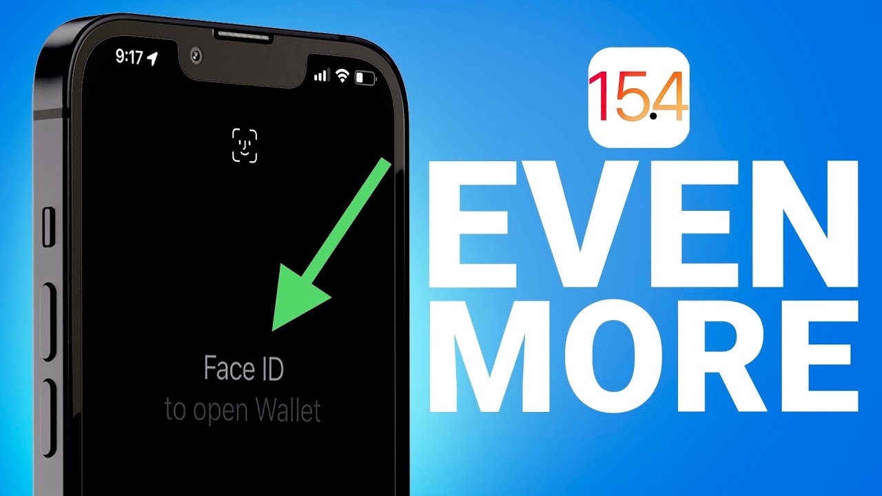 iOS 15.4 EVEN MORE New Features & changes! - YouTube