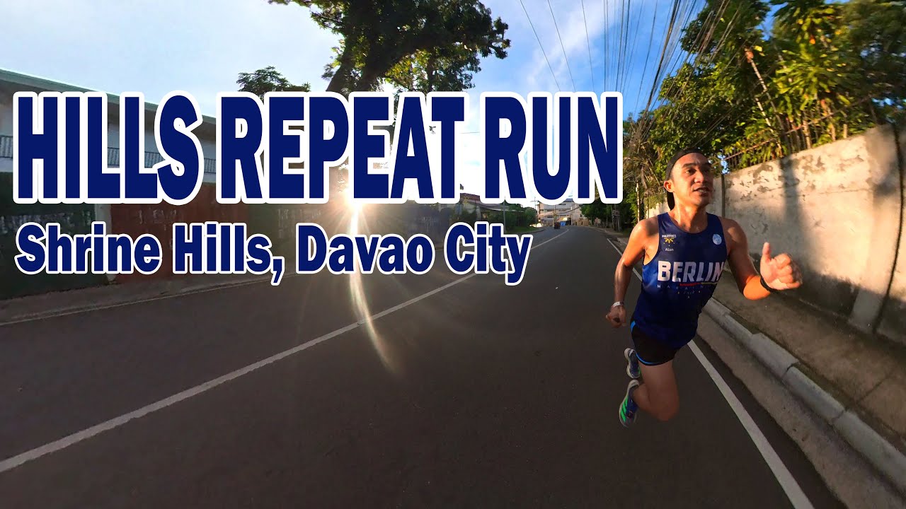 Hill Repeats Run, Shrine Hills. Davao City - YouTube