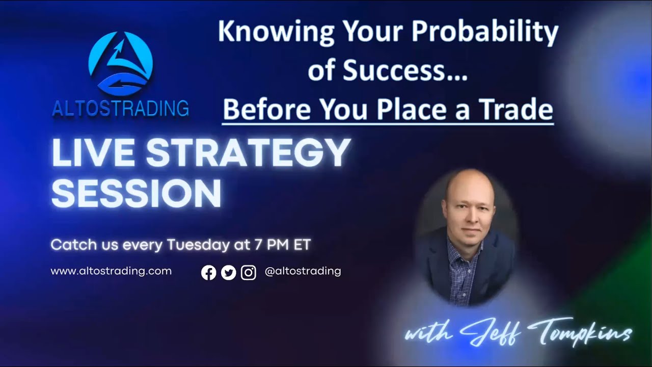 Know Your Odds of Success, Before Placing a Trade - YouTube