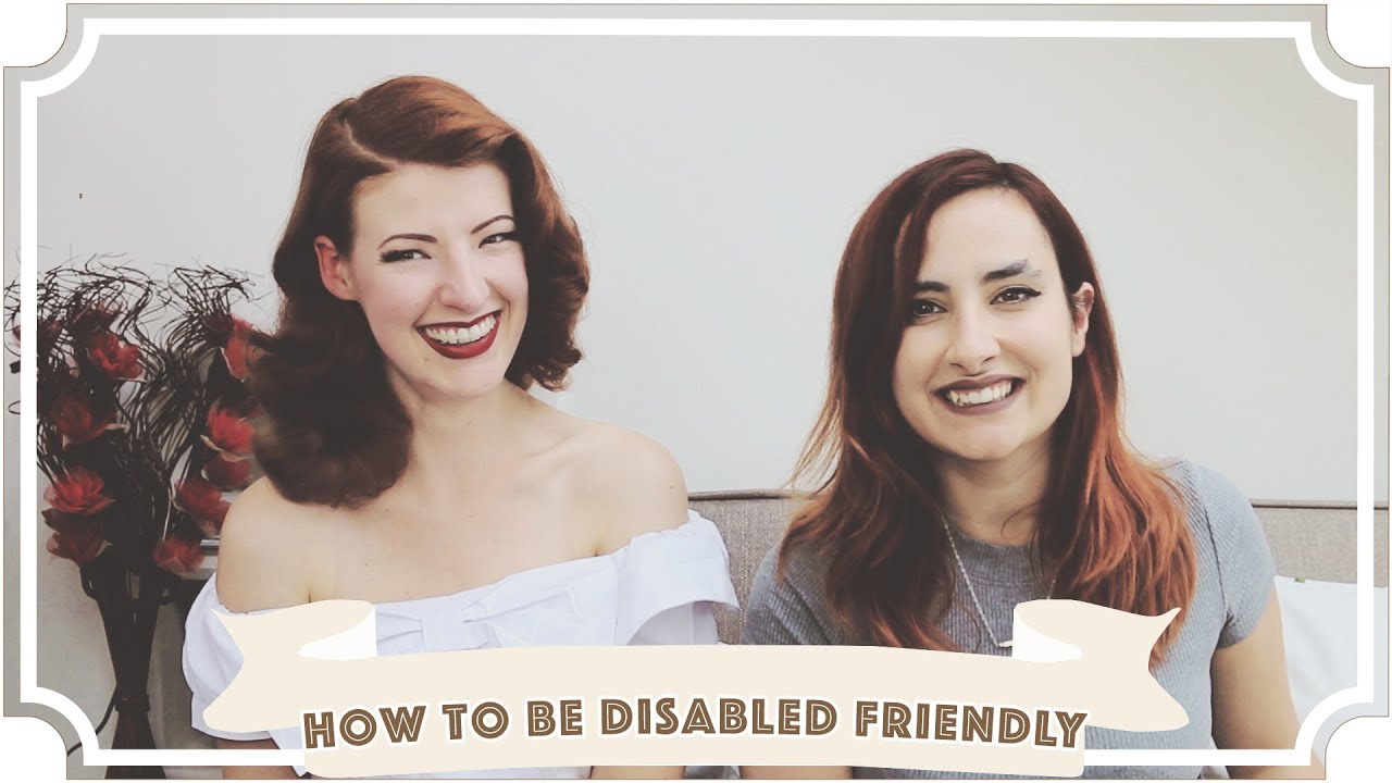 How To Be Disabled Friendly // Top Tips [CC] - YouTube