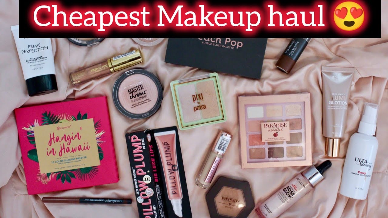 Cheapest Makeup Haul 😍😍//Affordable makeup 💄//Budget Free,Very ...