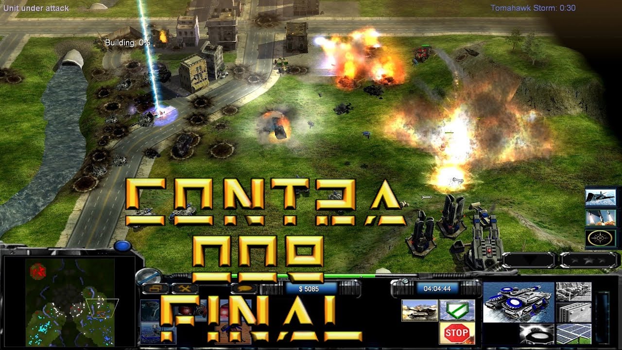Contra Final - Command and Conquer Generals: Zero Hour - YouTube