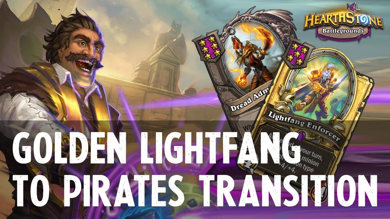 GOLDEN LIGHTFANG TO PIRATES TRANSITION ft. Reno Jackson | Hearthstone ...