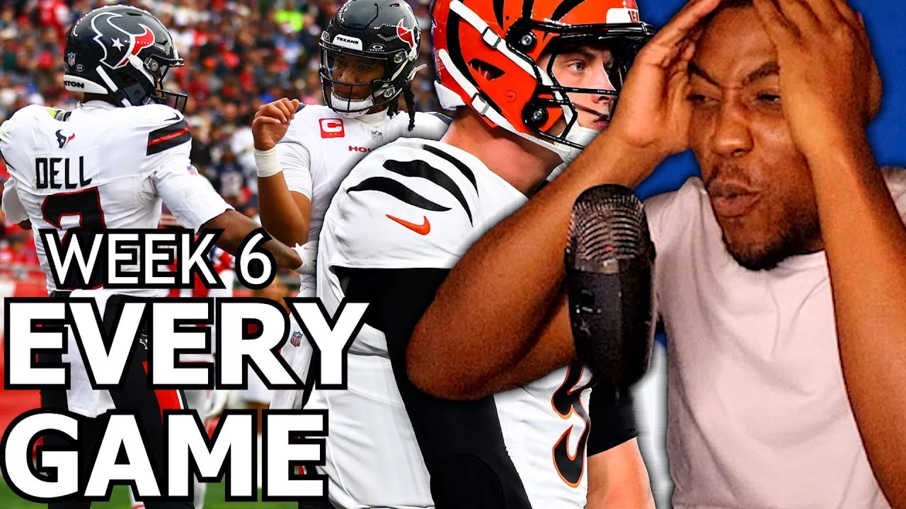 NFL Week 6 , Highlights Reactions | Every SUNDAY Game! FULL STREAM 🚨 ...