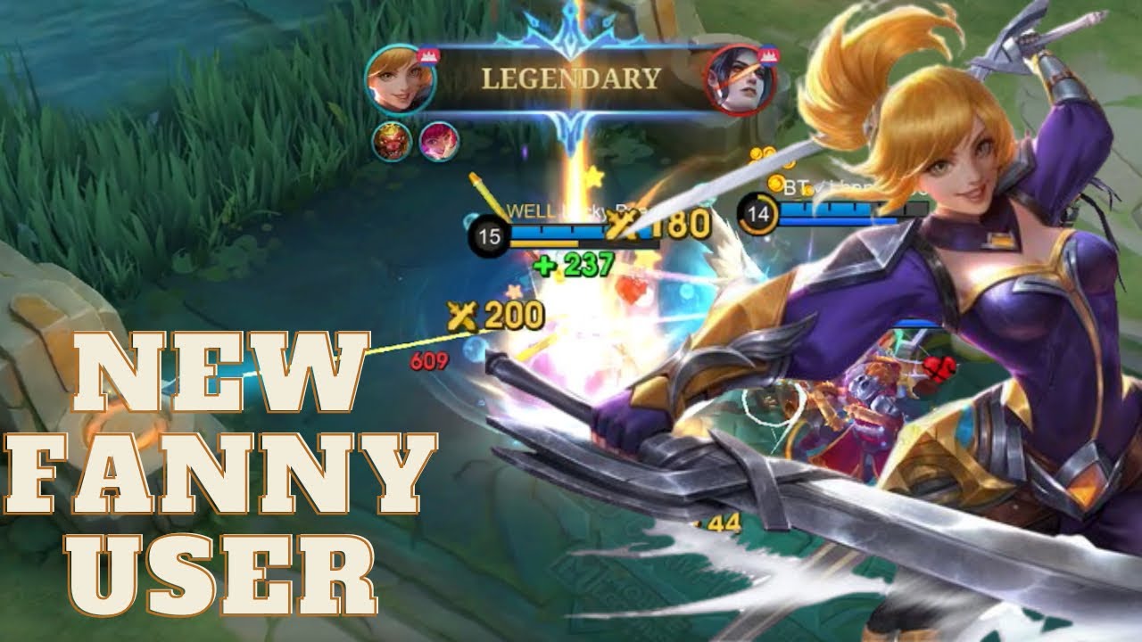 MLBB NEW FANNY USER play in Epic Rank Gameplay - YouTube