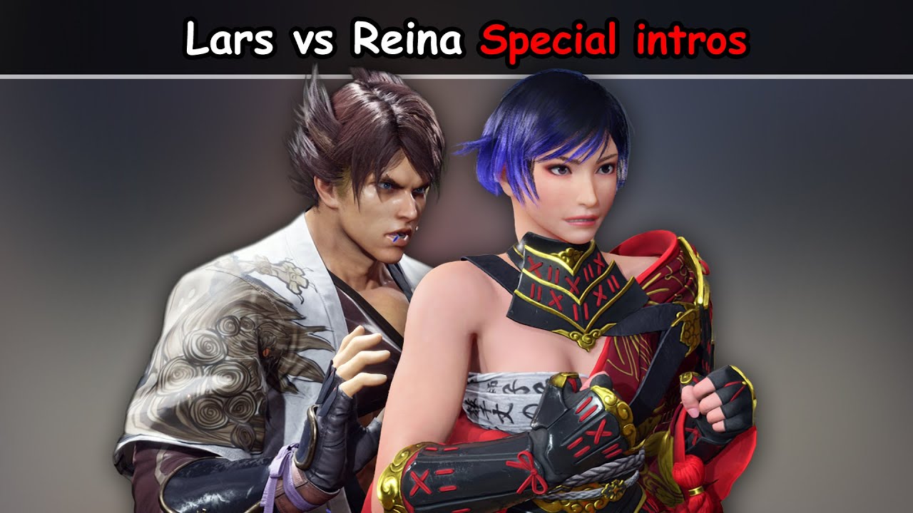 Tekken 8 – Reina Vs Lars (Special Intros) | Body Swap - YouTube