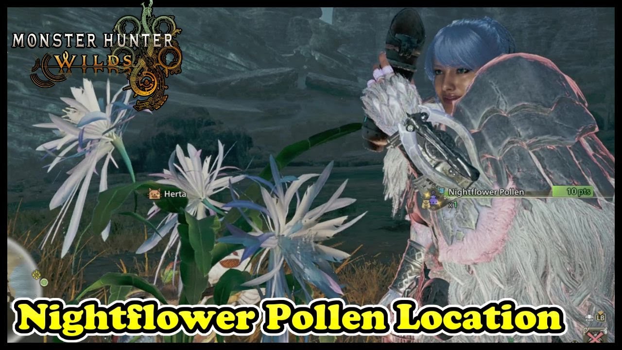 Monster Hunter Wilds Nightflower Pollen Location (Special Items of ...