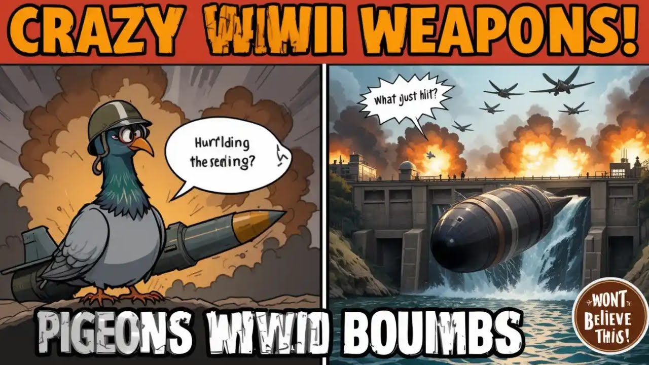 Wings of Innovation: Pigeon Pilots and Bouncing Bombs of WWII - YouTube