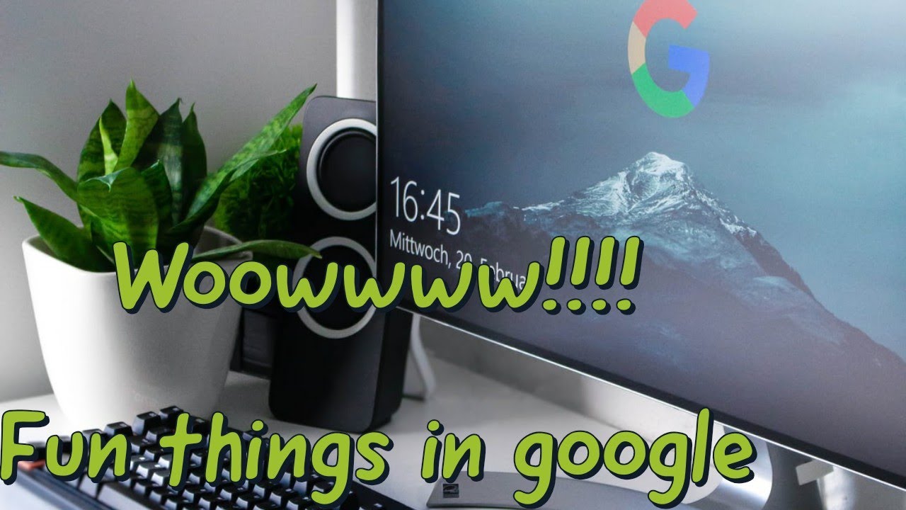 Fun items in google || Different items in google - YouTube
