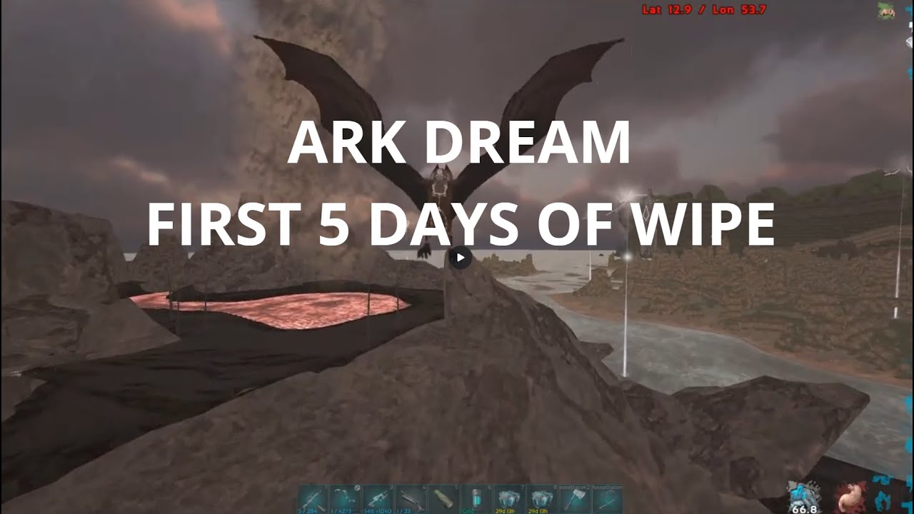 ARK DREAM FIRST 5 DAYS OF WIPE - YouTube