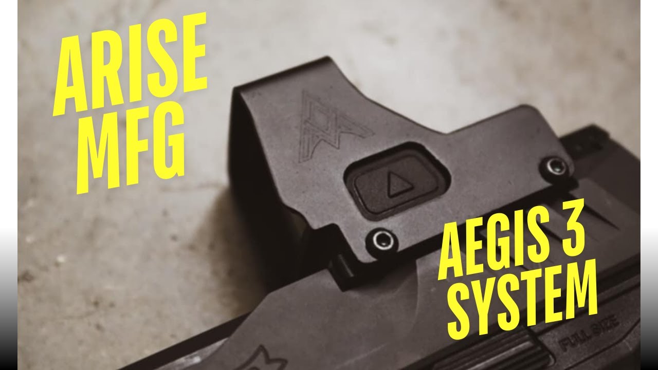 Arise MFG Aegis 3 System - BEST OPTIC PLATE ON THE MARKET! - YouTube