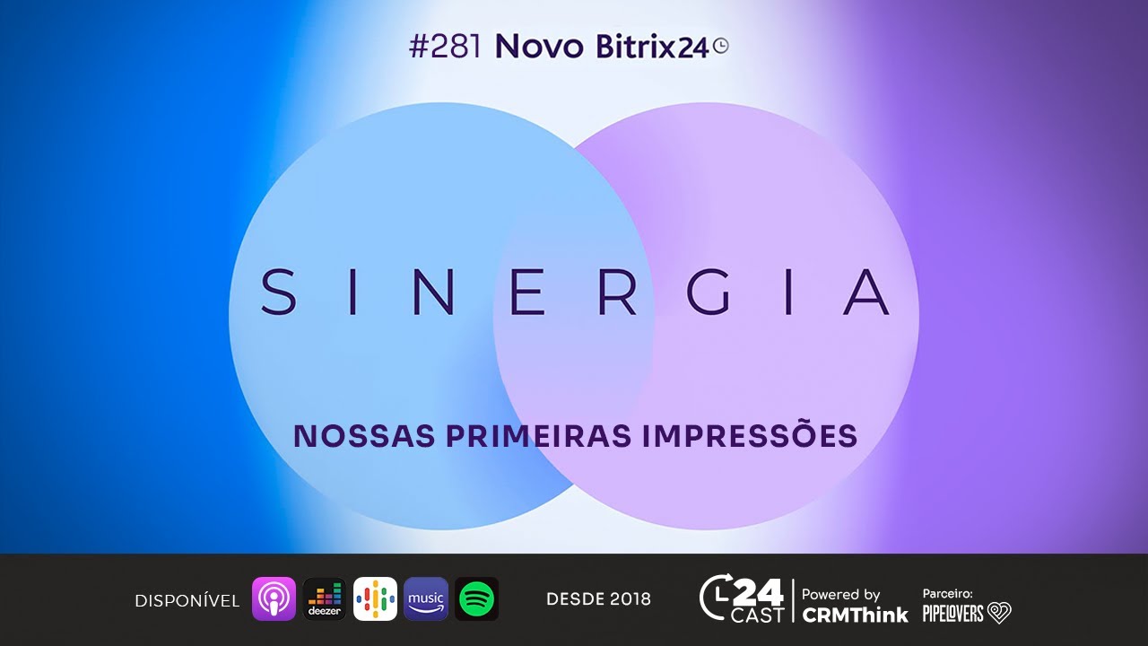 24Cast #281 | Novo Bitrix24 Sinergia - Nossas primeiras impressões - YouTube