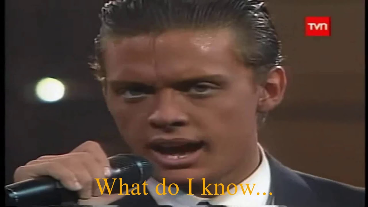 Luis Miguel La Incondicional english - YouTube