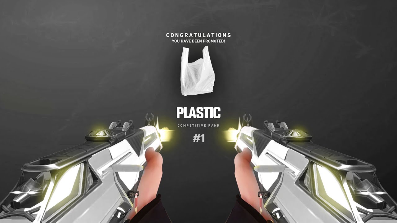 how a RANK 1 plastic aims - YouTube