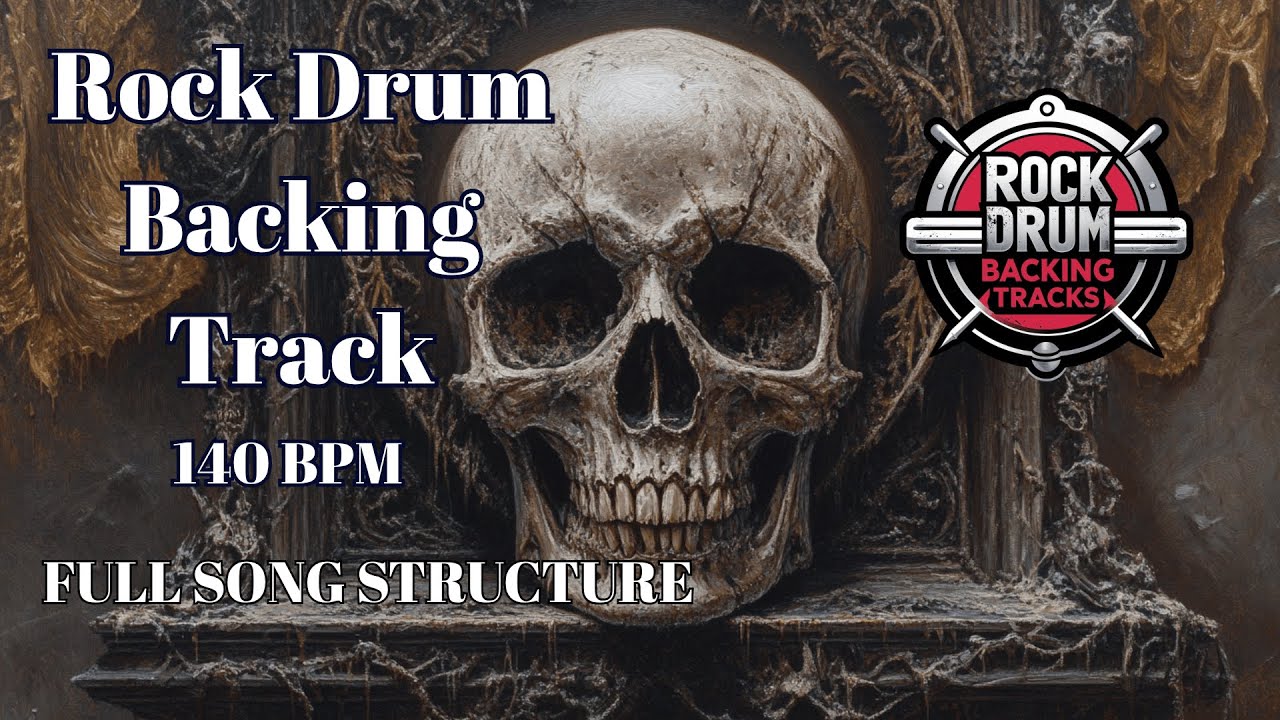140 BPM Rock Drum Loop – Powerful Classic Groove - YouTube