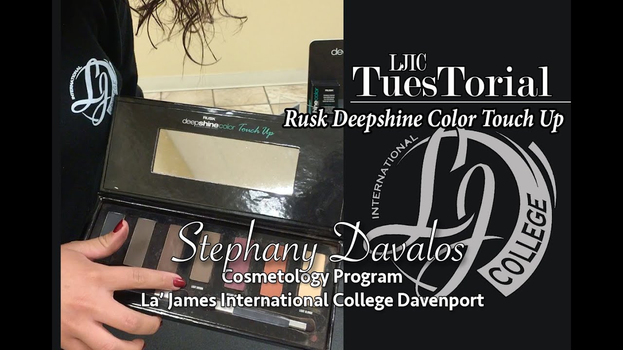 DIY : Rusk Deepshine Color Touch Up (La' James International College ...