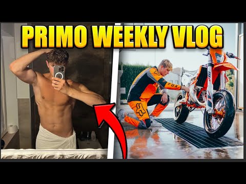 IL MIO PRIMO WEEKLY VLOG!🏋️🏍️🏫 - YouTube
